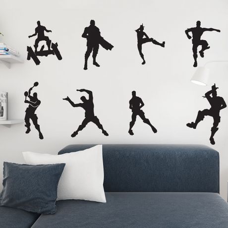 Fortnite Fantasia— Imaginative Room Makeovers with Fortnite Wall Decals ...
