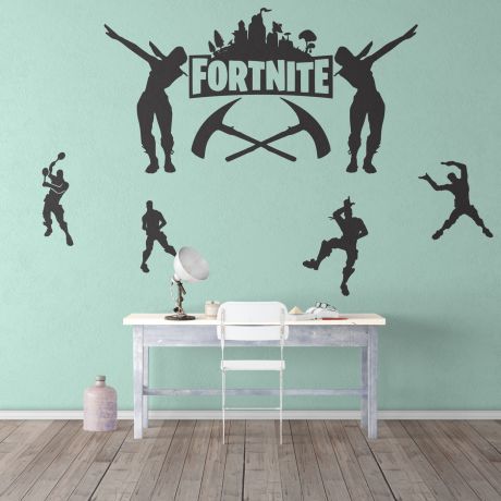 Why do kids love Fortnite wall stickers ? | Huetion