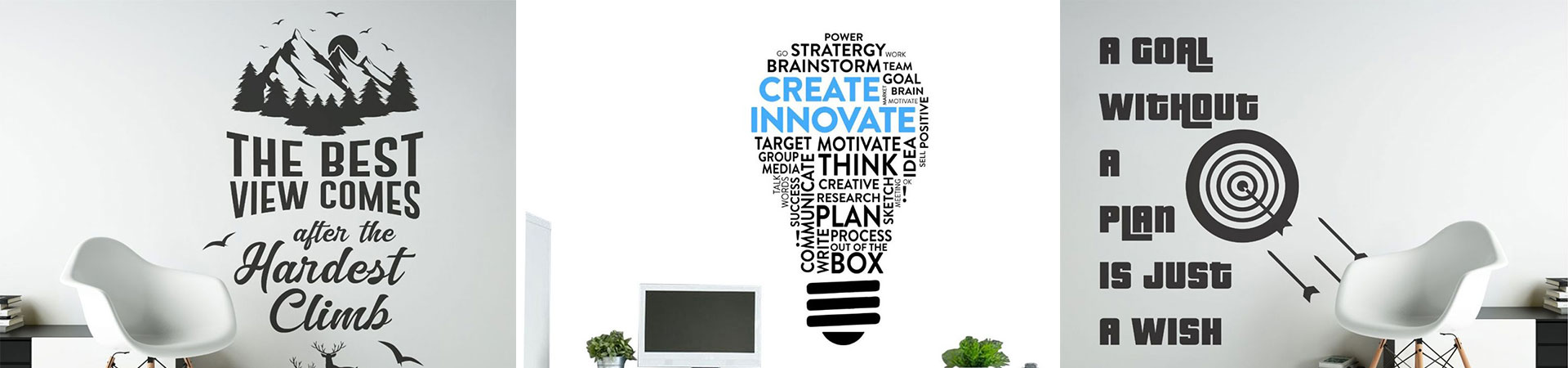 Inspirational Wall Decals to Brighten Up Your Day! | Huetion