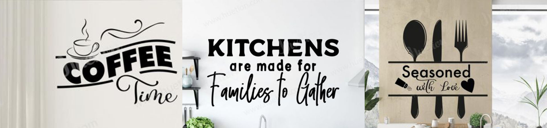 Tweak Your Kitchen Interior with Kitchen Quote Stickers | Huetion